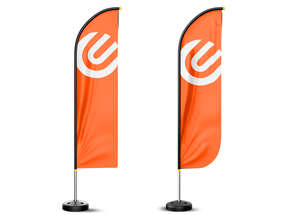 Custom Branded Flags for Events | Outdoor Promotional Flags
